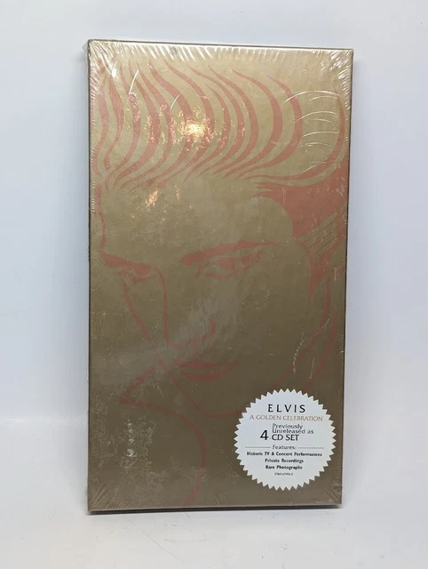 ELVIS PRESLEY A Golden Celebration Box Set 50th Anniversary 4-CD NEW ...