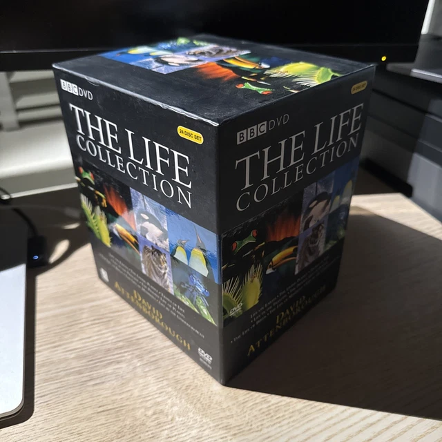 THE LIFE COLLECTION 24 DVDs - David Attenborough (Box Set) (DVD, 2005 ...