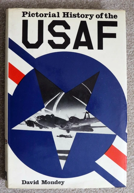 &PICTORIAL HISTORY OF the USAF" David Mondey 1971 Ian Allan Dust veste ...