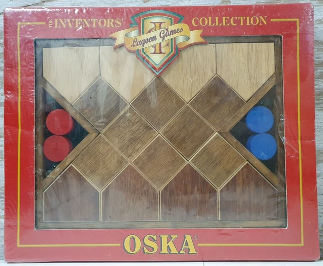 OSKA, LAGOON GAMES, Inventors' Collection, Wooden Board Game ...