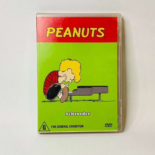 PEANUTS SCHROEDER DVD - Snoopy/Charlie Brown animated series Region 4 ...