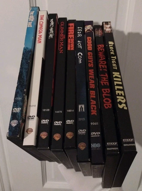 9 X REGION 1 USA import DVD snapper case bundle including RARE OOP ...