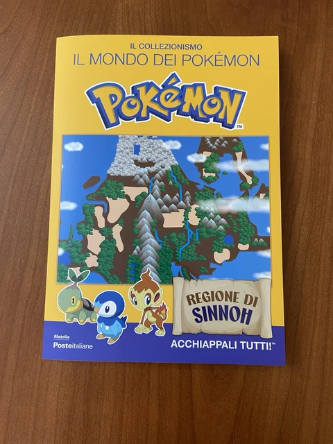 POKEMON REGIONE DI Sinnoh Folder Poste Italiane 2025 EUR 28,00 ...