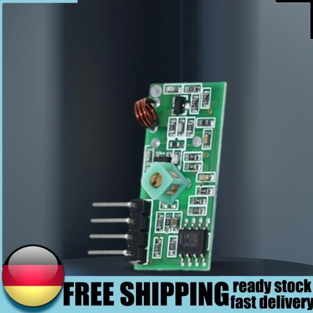 MODULO RICEVITORE RF 433 MHz modulo remoto wireless per Arduino DE EUR ...