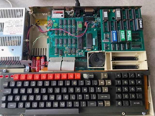 ACORN BBC MASTER Turbo Computer 128K, Morley ROM Board, Re-Capped, New Batteries £335.00 ...