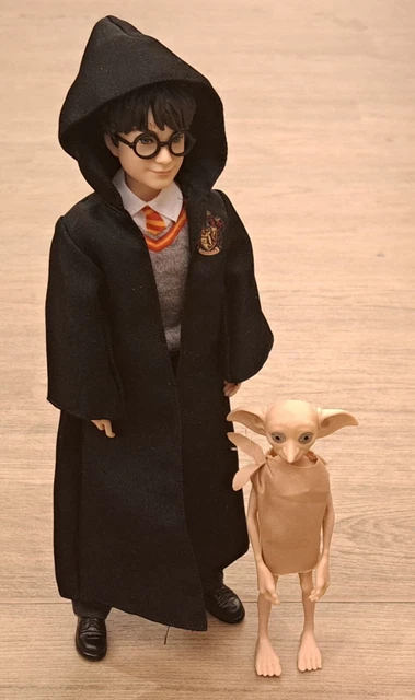 HARRY POTTER & Dobby The House Elf Dolls Figures Mattel Wizarding World ...