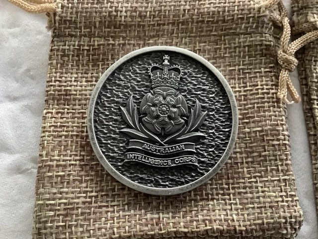 ORIGINAL AUSTRALIAN ARMY SAS Challenge Coin Australian Intelligence ...