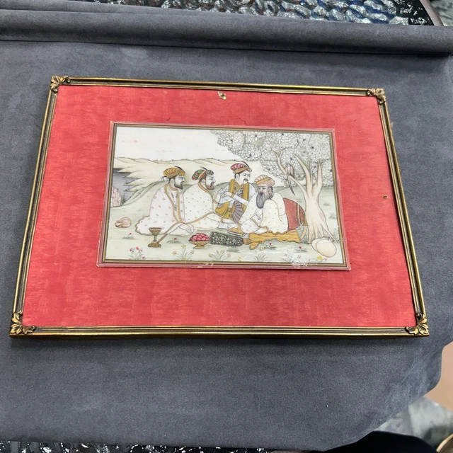 ANTIKE PERSISCHE BILD Bilder Gemälde Kunst Öl Malerei EUR 10,50 - PicClick DE