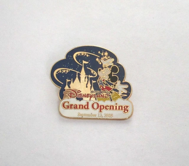 PIN'S TRADING HONG Kong Disneyland GRAND OPENING SEPTEMBER 12 2005 Disney Pin HK EUR 5,00 ...