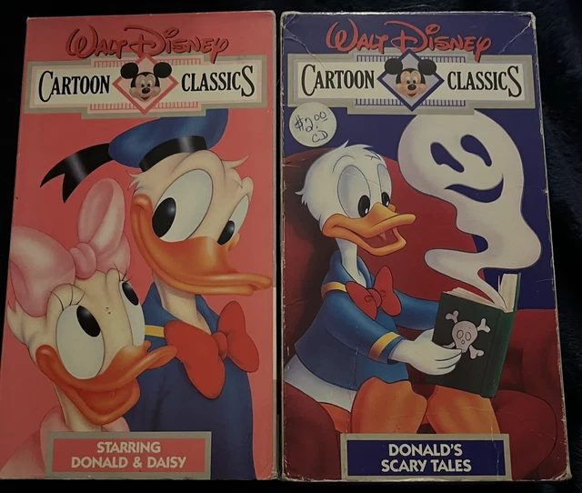 WALT DISNEY CARTOON Classics: Donald's Scary Tales Vol 13 VHS 1987 ...