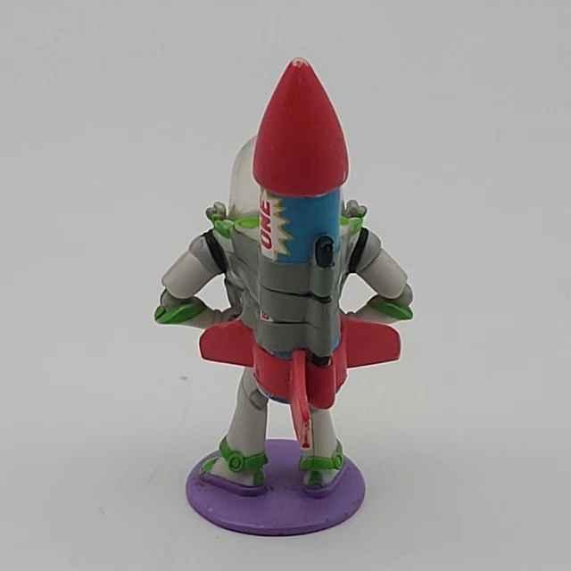 DISNEY PIXAR TOY Story BUZZ LIGHTYEAR with ROCKET 2001 figure Toy Cake ...