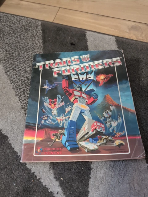 TRANSFORMERS 1986 PANINI Sticker Album - Some Stickers £21.48 - PicClick UK