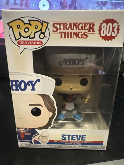 FUNKO POP 803 - Steve Harrington, Stranger Things 3, Scoops Ahoy Outfit ...