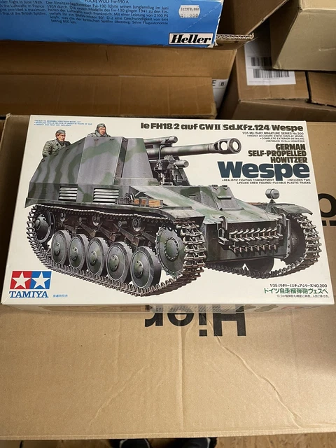 TAMIYA 1:35 GERMAN Self-Propelled Howitzer Wespe EUR 42,00 - PicClick DE