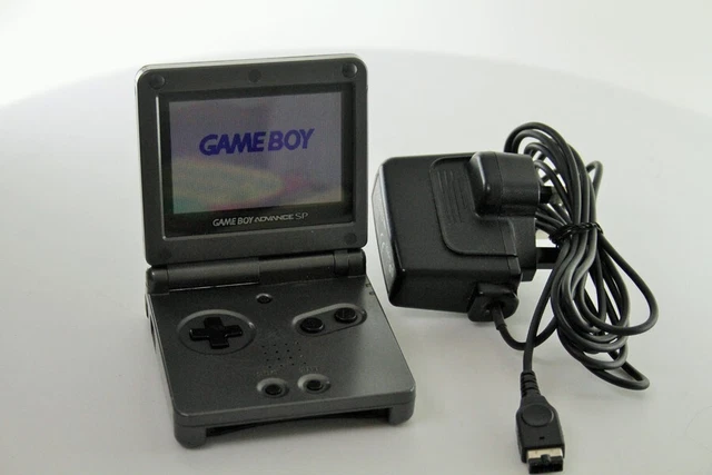 NINTENDO AGS-101 GAME Boy Advance SP - Graphite/Onyx/Black - VGC (AGT-S ...