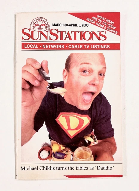 2000 3/30-4/5 SUNSTATIONS regional tv guide CLEVELAND AREA Chiklis in ...