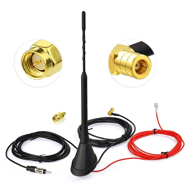 EIGHTWOOD ANTENNE VOITURE Dab Antenne FM Radio Numérique FM/AM Combo ...