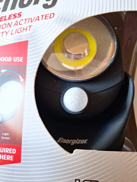 ENERGIZER WIRELESS MOTION sensor Activated LED Utility Light indoor and ...
