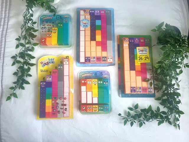 NUMBERBLOCKS LEARNING BLOCKS Maths , 1-20 26-29 Number Block mega ...