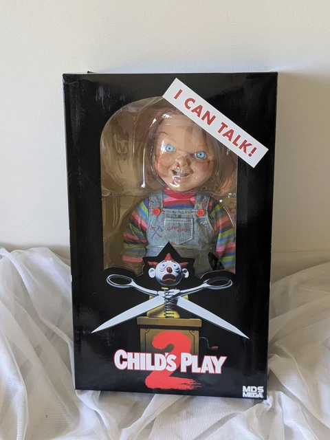 CHILD'S PLAY 2 Chucky Menacing Face Talking 15" Doll Mezco NIB $149.99 ...