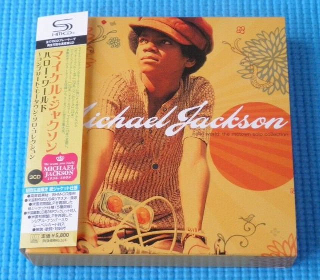 MICHAEL JACKSON SHM-3CD Box Set Hellow World 1st Press Japan OBI UICY ...