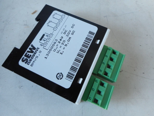 SEW EURODRIVE -- Brake Control Unit 5Amp 24Vdc -- Bmv5 Bmv5,0 ...