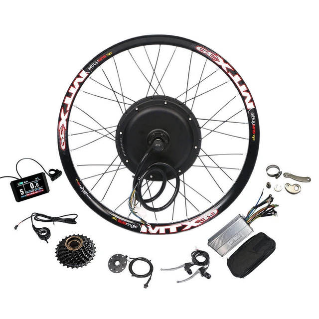48/52V EBIKE KIT 2000W Rear Electric Bicycle Wheel MTX Enduro Stealth ...