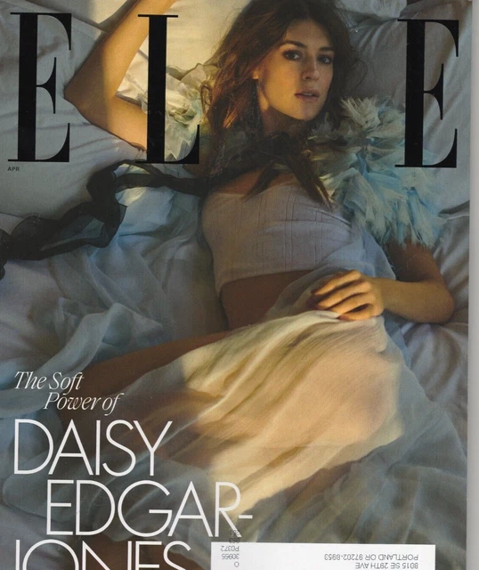 DAISY EDGAR-JONES ELLE Magazine April 2025 SOFT POWER £6.63 - PicClick UK
