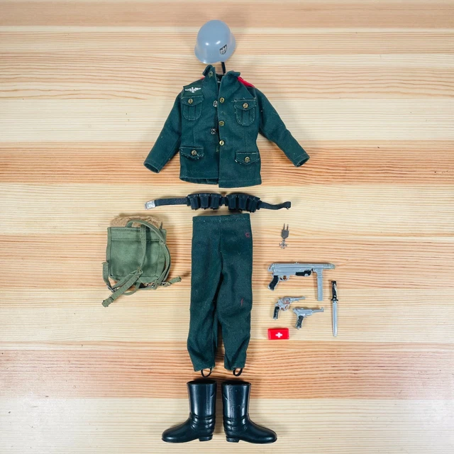 VTG ACTION MAN German Stormtrooper Escape from Colditz Uniform ...