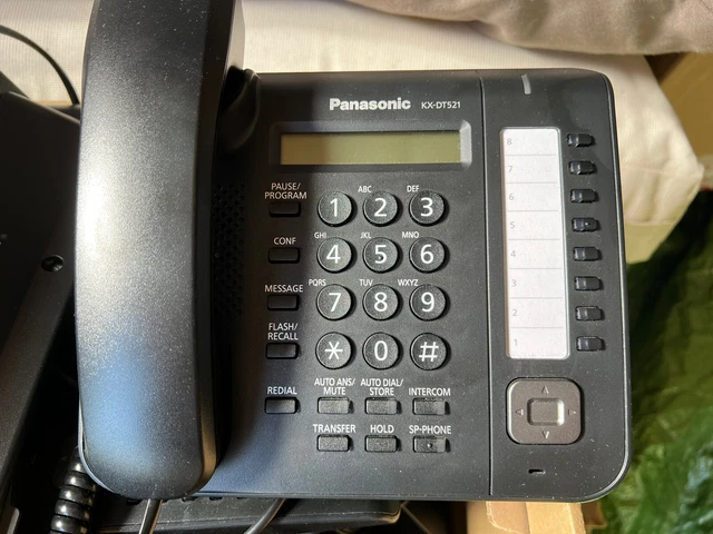 PANASONIC KX-DT521UK CORDED Phone KX-DT521 Read Description See Pictures £10.00 - PicClick UK