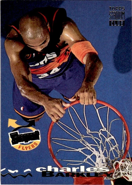 1993-94 STADIUM CLUB Basketball Carte Charles Barkley Phoenix Suns #188 ...