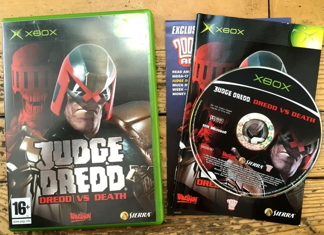 JUDGE DREDD DREDD Vs. Death Complet Boîte Notice Xbox Fat Pal Fr Cib ...