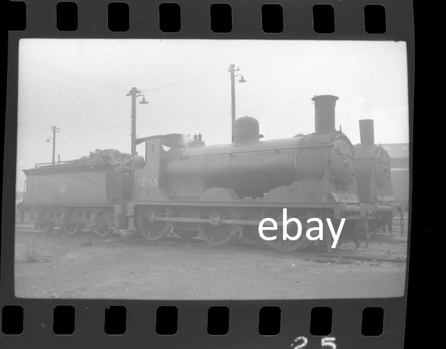 ORIGINAL 35MM NEGATIVE OF BR LMS STEAM LOCO 57265. £3.99 - PicClick UK
