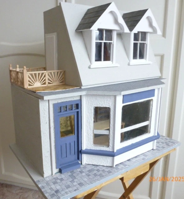 12TH SCALE DOLLS house shop with store/flat above £52.72 - PicClick UK