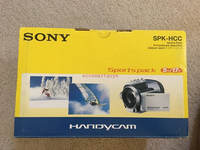 SONY SPK-HCC HANDYCAM/CAMÉSCOPE pack sports marins boîtier étanche - 5 ...