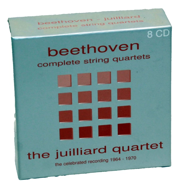 CD BEETHOVEN COMPLETE string quartets - THE JUILLIARD QUARTET EUR 18,80 - PicClick DE