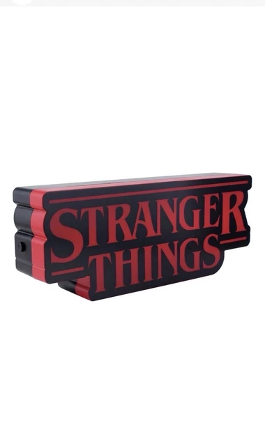 STRANGER THINGS LOGO LED Novelty Light - Red & Black New In Box £32.99 ...
