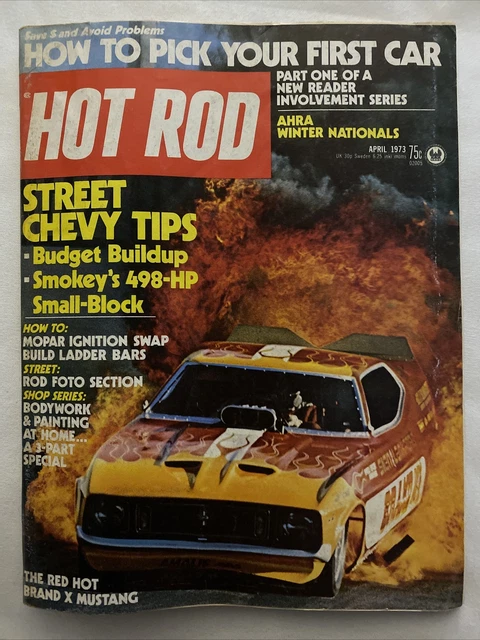 1973 APRIL HOT Rod Magazine Boris Murray National Record Holder (MH386 ...