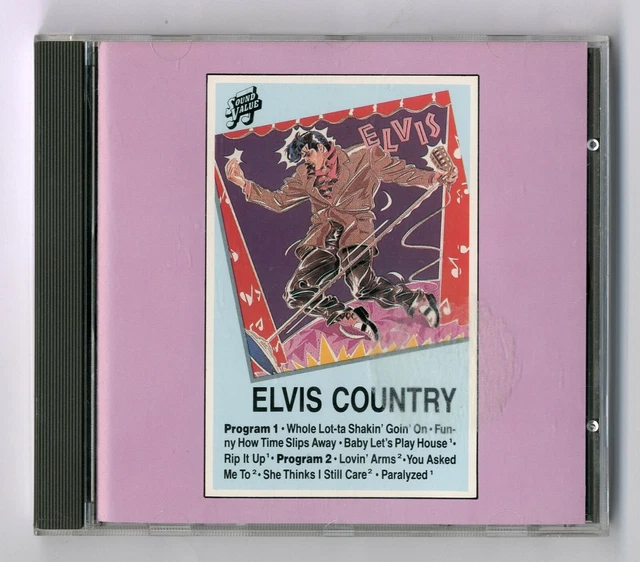 RARE CD ★ Elvis Presley - Elvis Country ★ Rca 6330-2-R £25.60 - PicClick UK