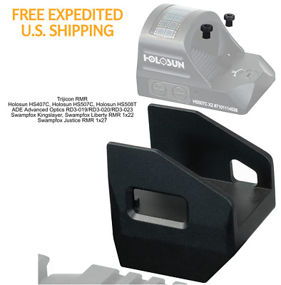 MICRO RED DOT Riser Mount Trijicon Holosun ADE Swampfox Absolute CO ...