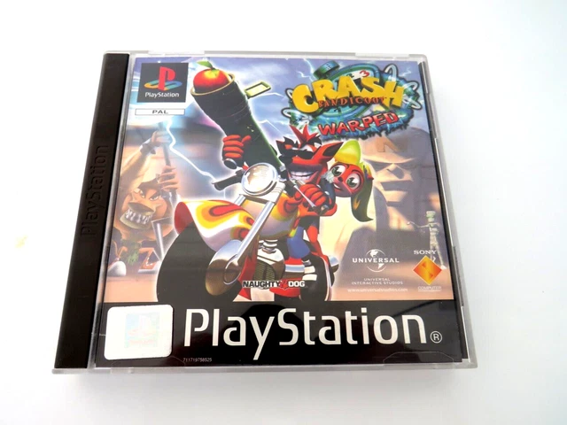 CRASH BANDICOOT 3 Warped PS1 Black Label PlayStation 1 Complete £16.95 ...
