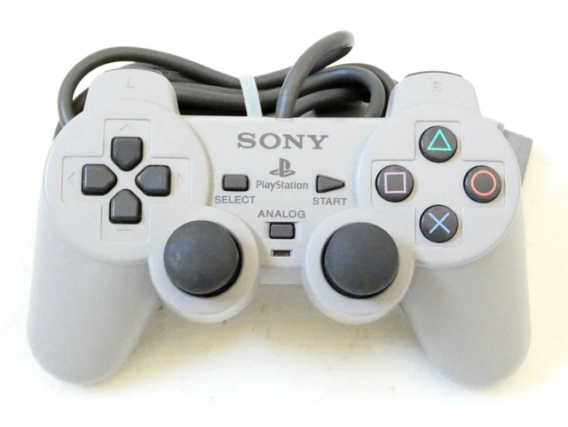 MANETTE SONY PLAYSTATION 2 Gris Officielle Dualshock 2 Console Ps1/Ps2 ...