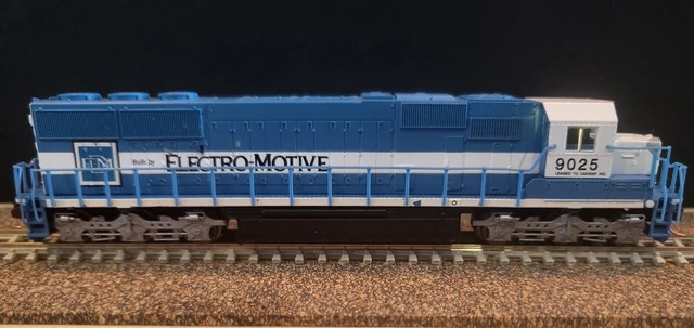 ATLAS EMD SD60 N Scale Locomotive 9025 Oakway with DCC Fitted £104.30 ...