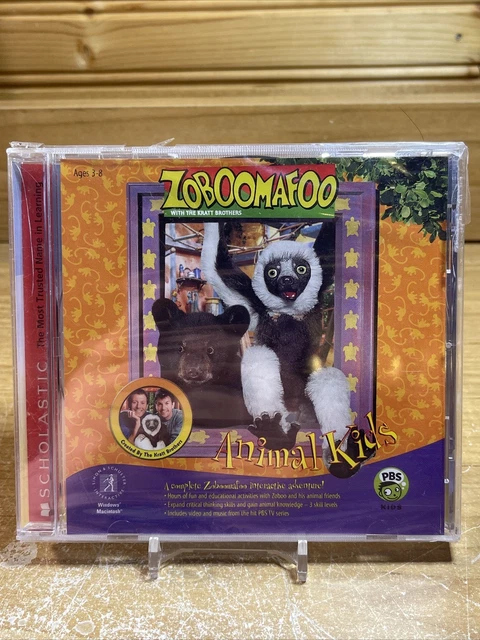 ZOBOOMAFOO ANIMAL KIDS Pc Mac New XP Preschool Real Life Creature ...