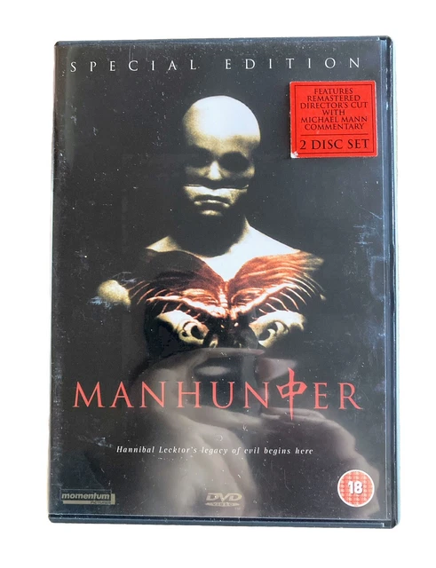 MANHUNTER - REMASTERED Directors Cut (DVD, 2-Disc Set, 2003) Thriller ...