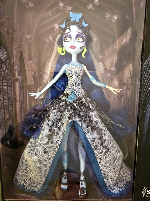 MONSTER HIGH TIM Burton’s Corpse Bride Doll Emily Skullector Doll $202. ...