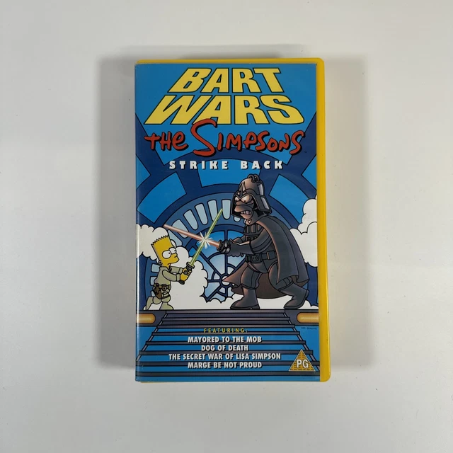 BART WARS THE Simpsons Strike Back VHS £6.99 - PicClick UK