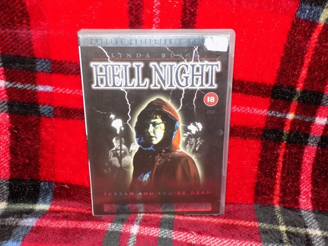 HELL NIGHT DVD. Horror (1981). Linda Blair, Vincent Van Patten, Peter ...