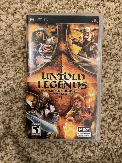UNTOLD LEGENDS BROTHERHOOD Of The Blade - Jeu Sony PSP complet CIB ...