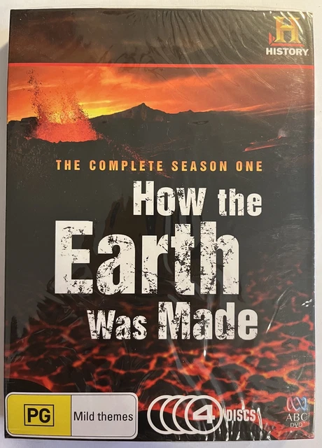 HOW THE EARTH WAS MADE - Complete Season 1 4 x DVD Documentary BRAND ...